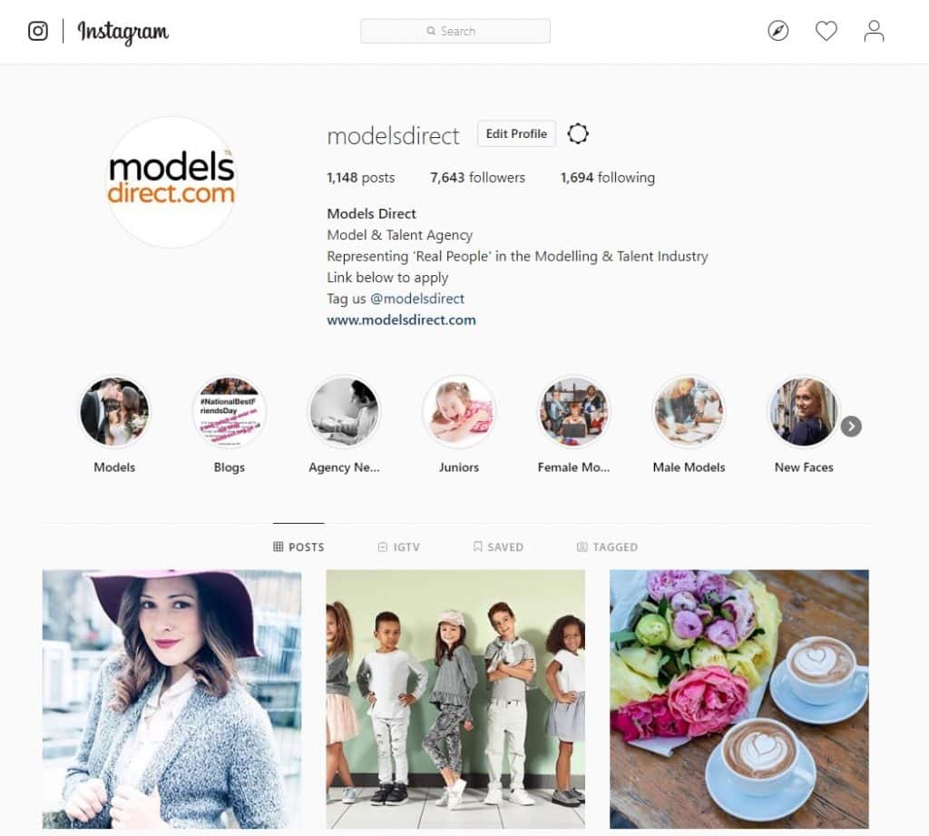 Get Social with Models Direct – Models Direct